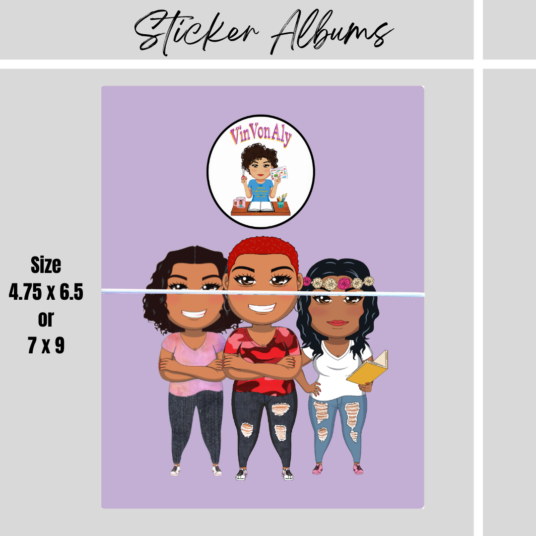 Sticker Albums – Fire Filled Creations