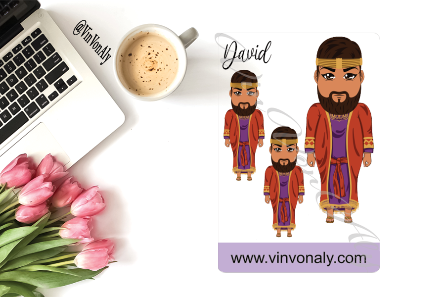 Bible Character - Sticker Sheets and Die Cuts – Fire Filled Creations