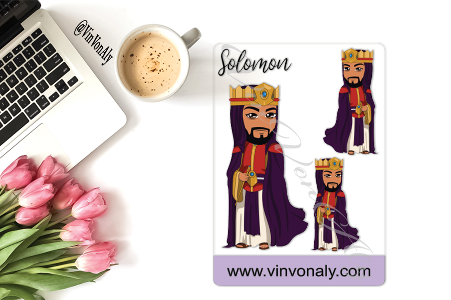 Bible Character - Sticker Sheets and Die Cuts – Fire Filled Creations
